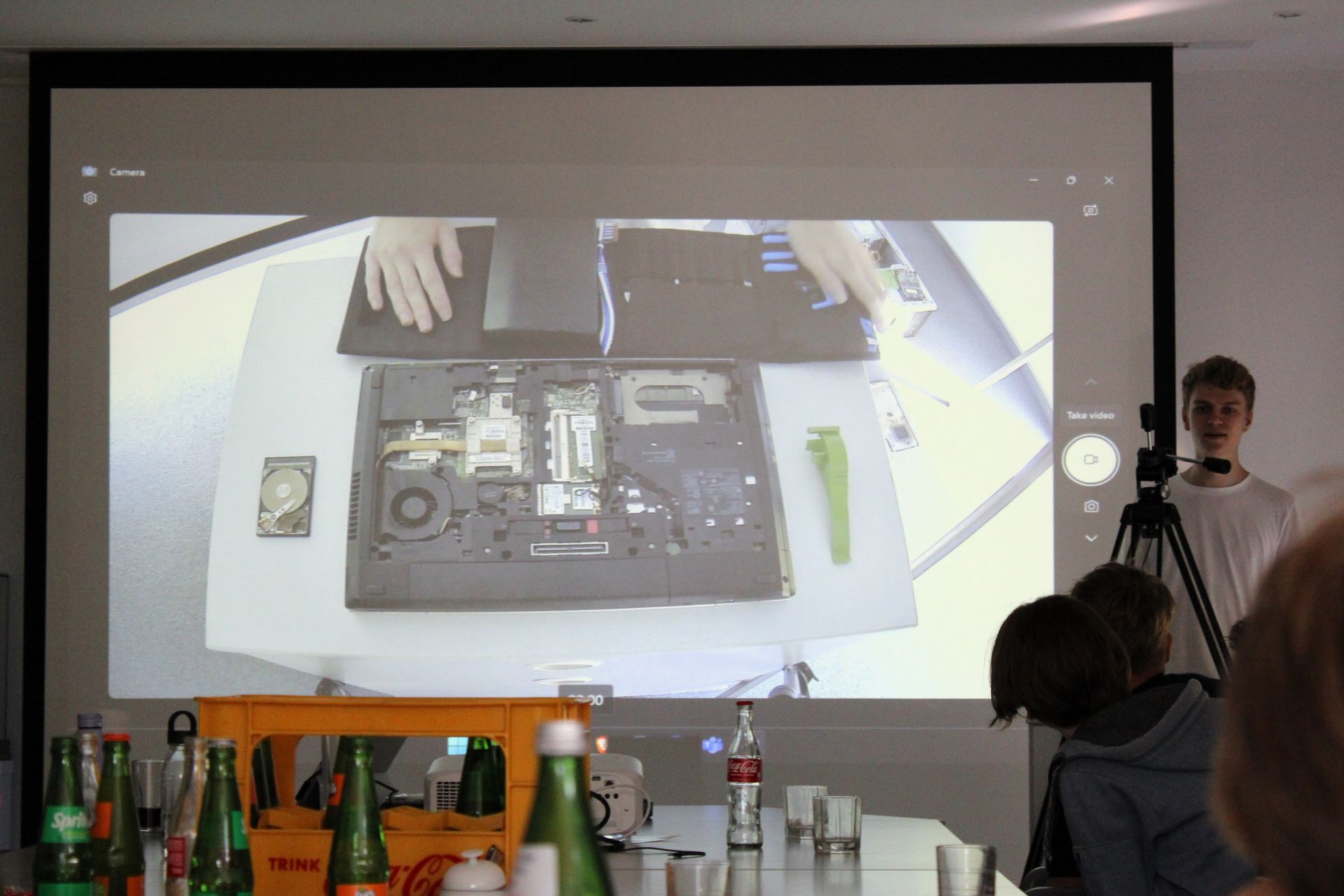 Besuch der 7c und 8b bei SPI in Ahrensburg