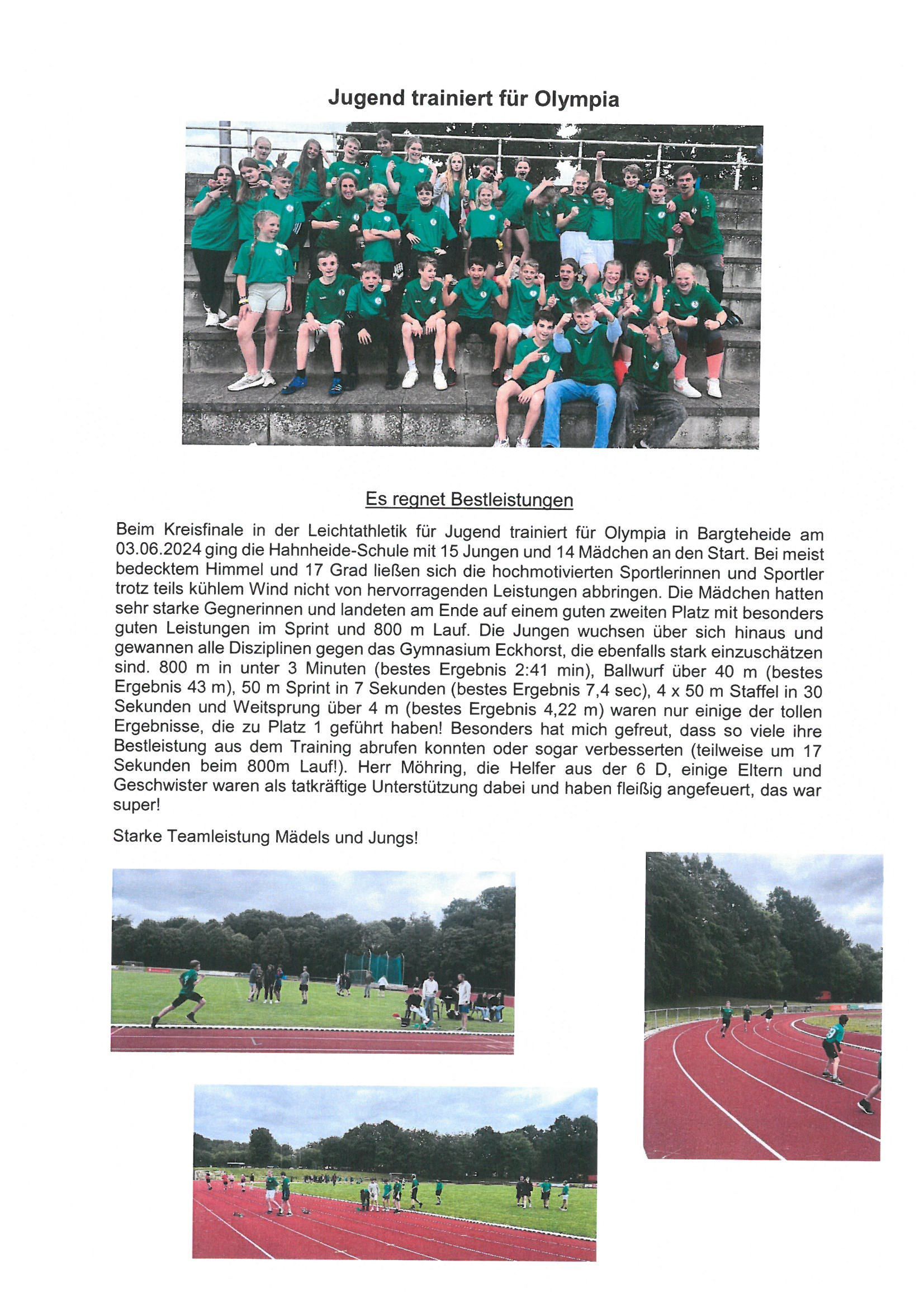 Jugend trainiert für Olympia