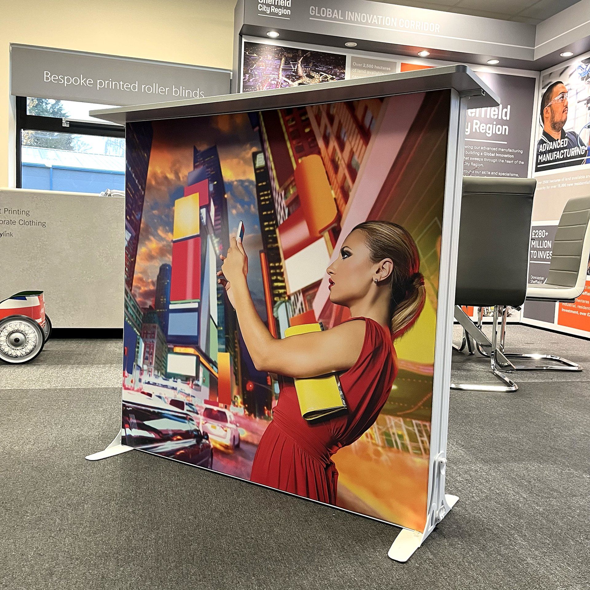 LED Illuminated Podium - High Impact Graphics