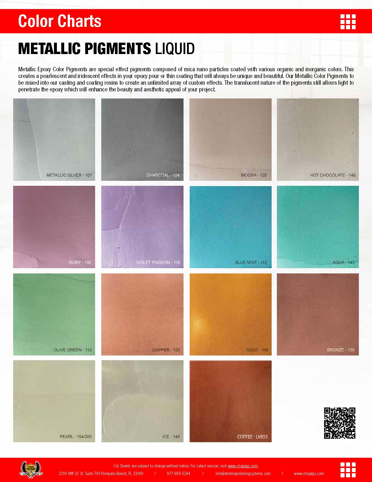 Color Charts | MajestiCoat | Epoxy Floor Coatings | Ohio