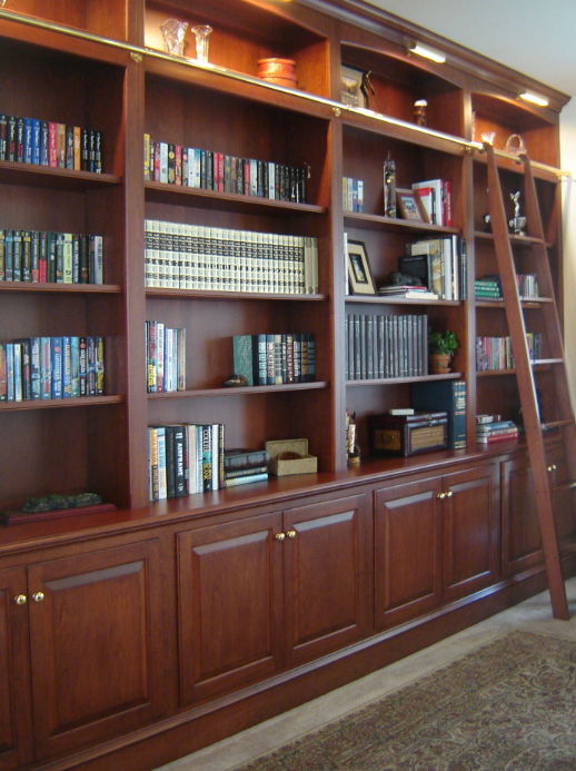 Custom Bookshelves | Lehigh Valley, PA | Odhner & Odhner Fine Woodworking