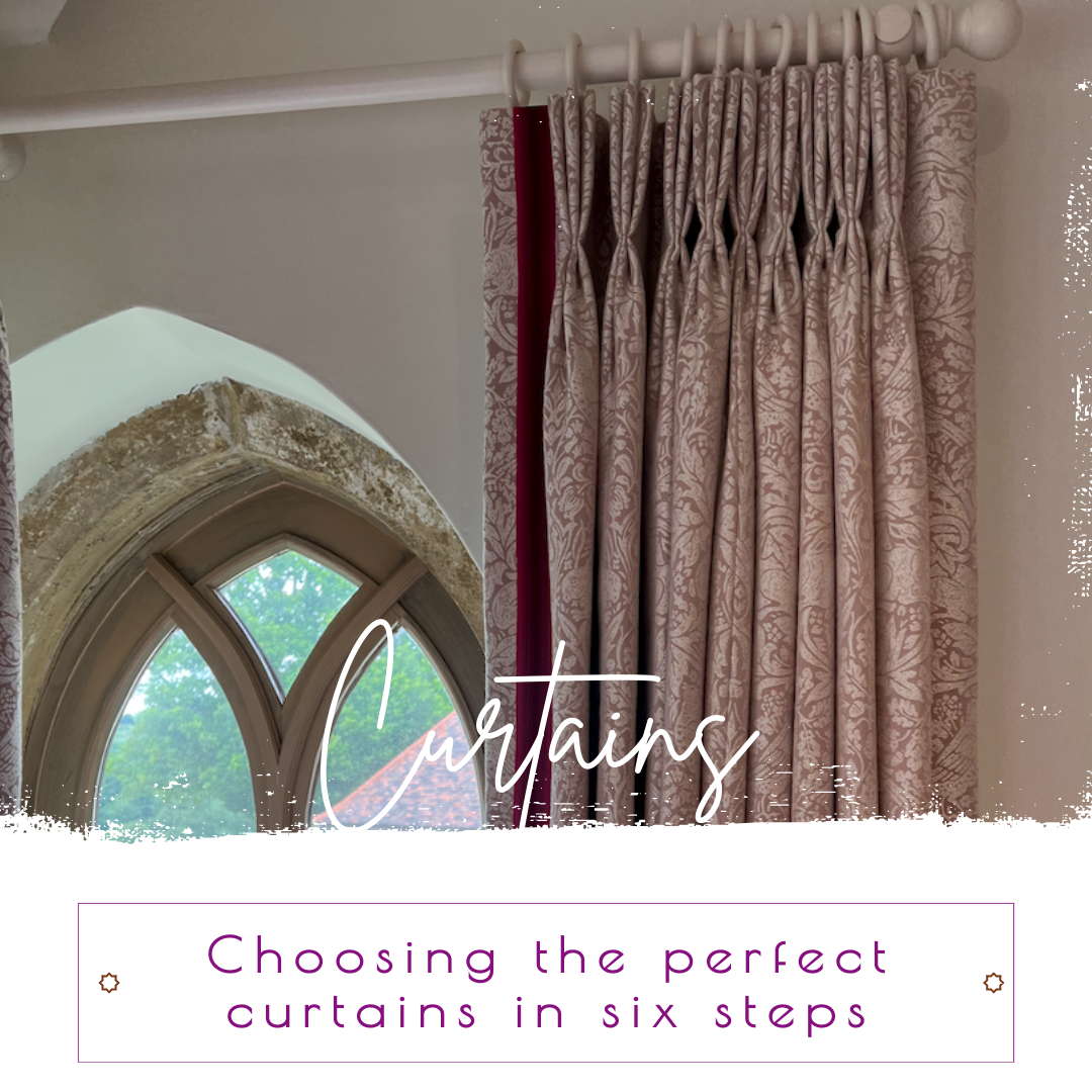 Window dressing with curtains