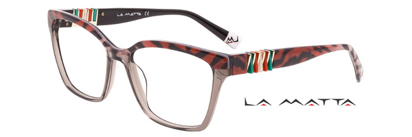 Frame Brand, La Matta - bold animal print inspired glasses frames