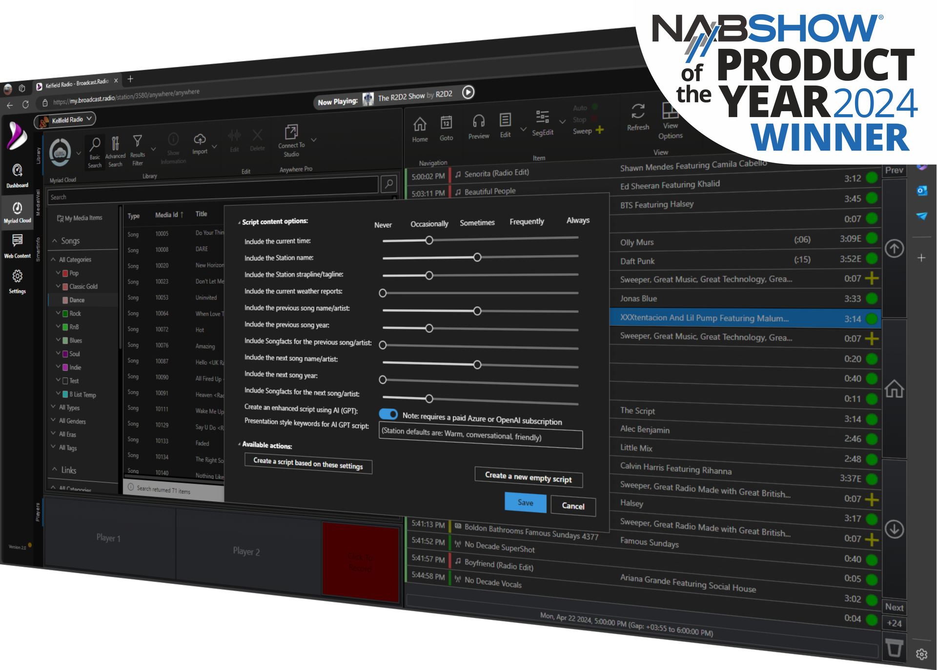 Myriad Cloud Radio | Broadcast Radio Ltd.