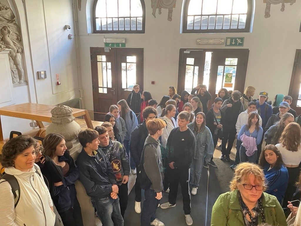 Visit of the secondary level of the European School Munich