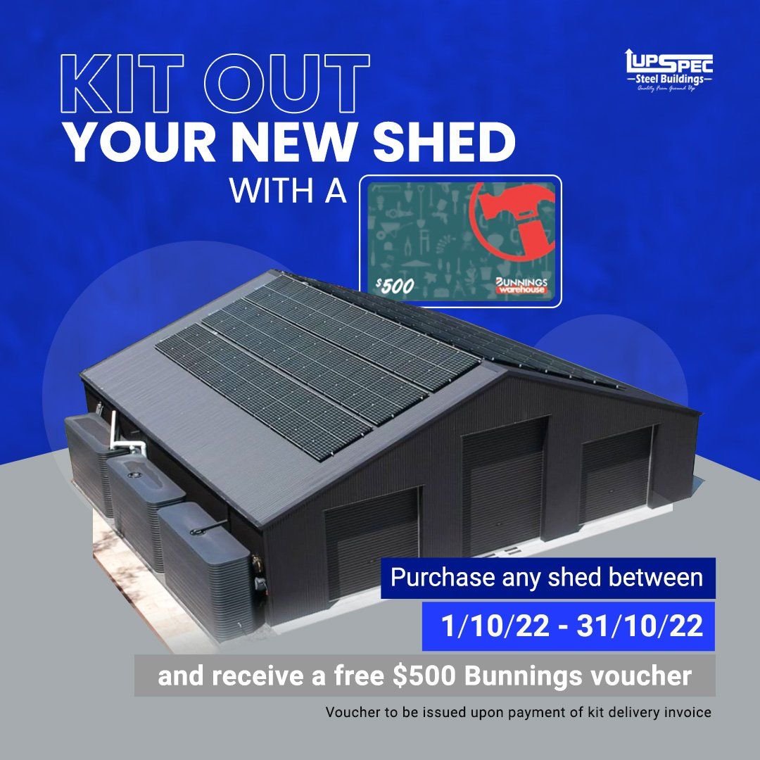 Upspec Patios & Sheds | Custom Built Sheds & Patios