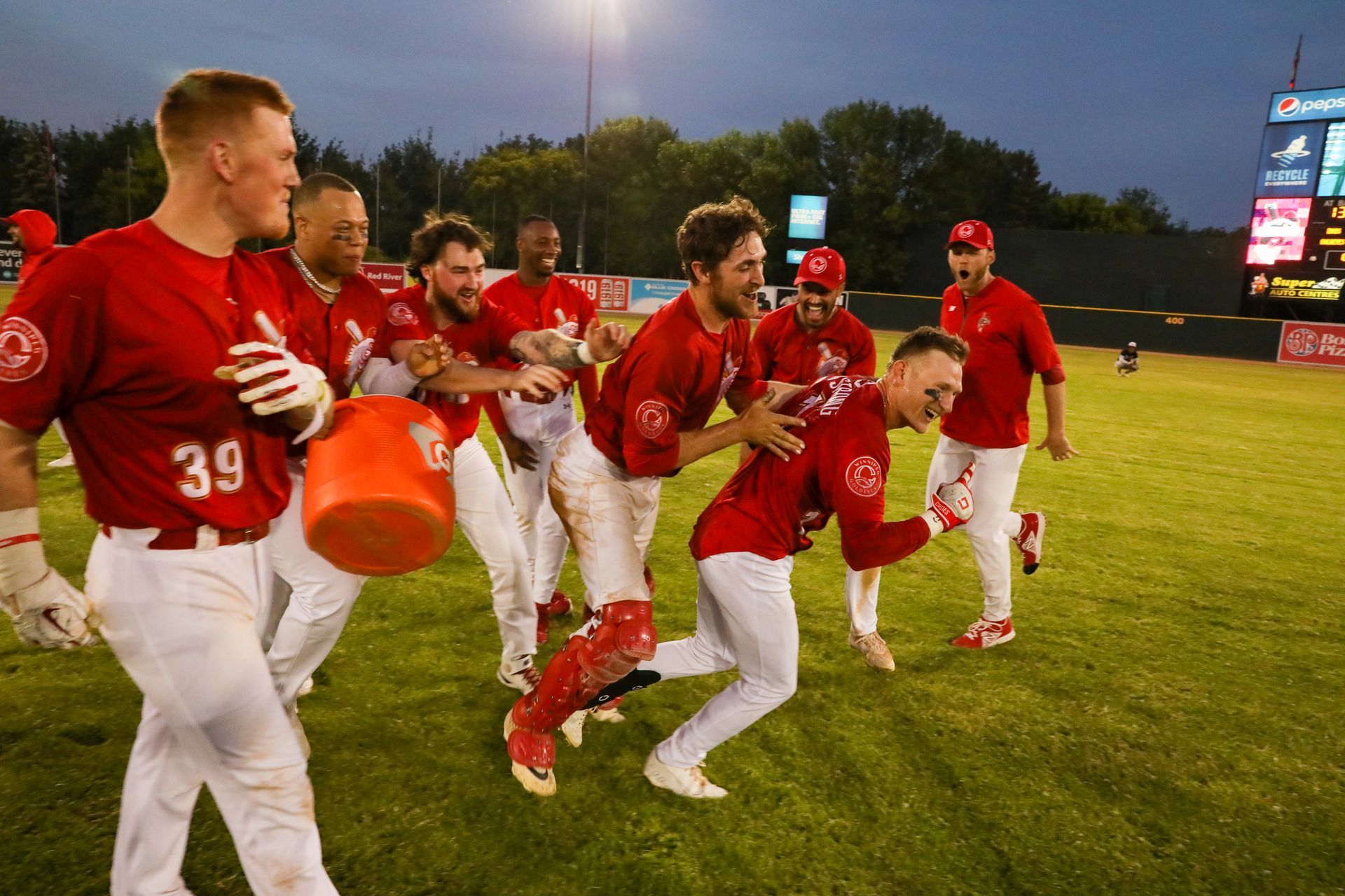 Goldeyes Sweep Series With Extra-Innings Win