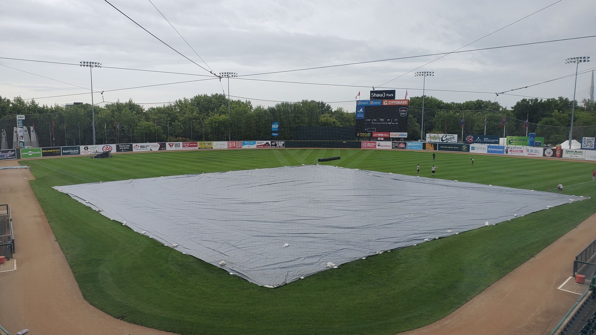 Goldeyes and Saltdogs Rained Out