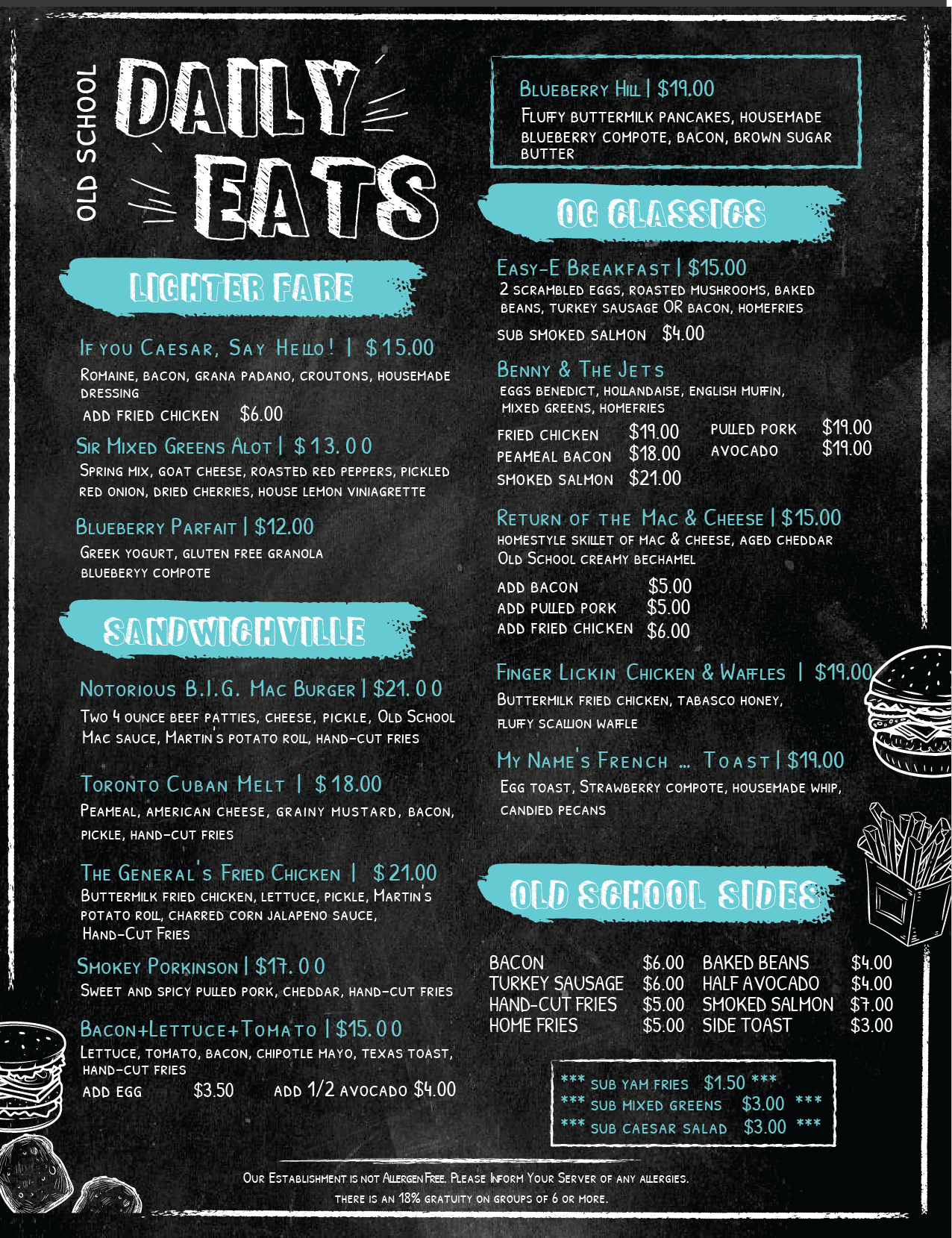 Toronto Restaurant & Patio - Old School YYZ