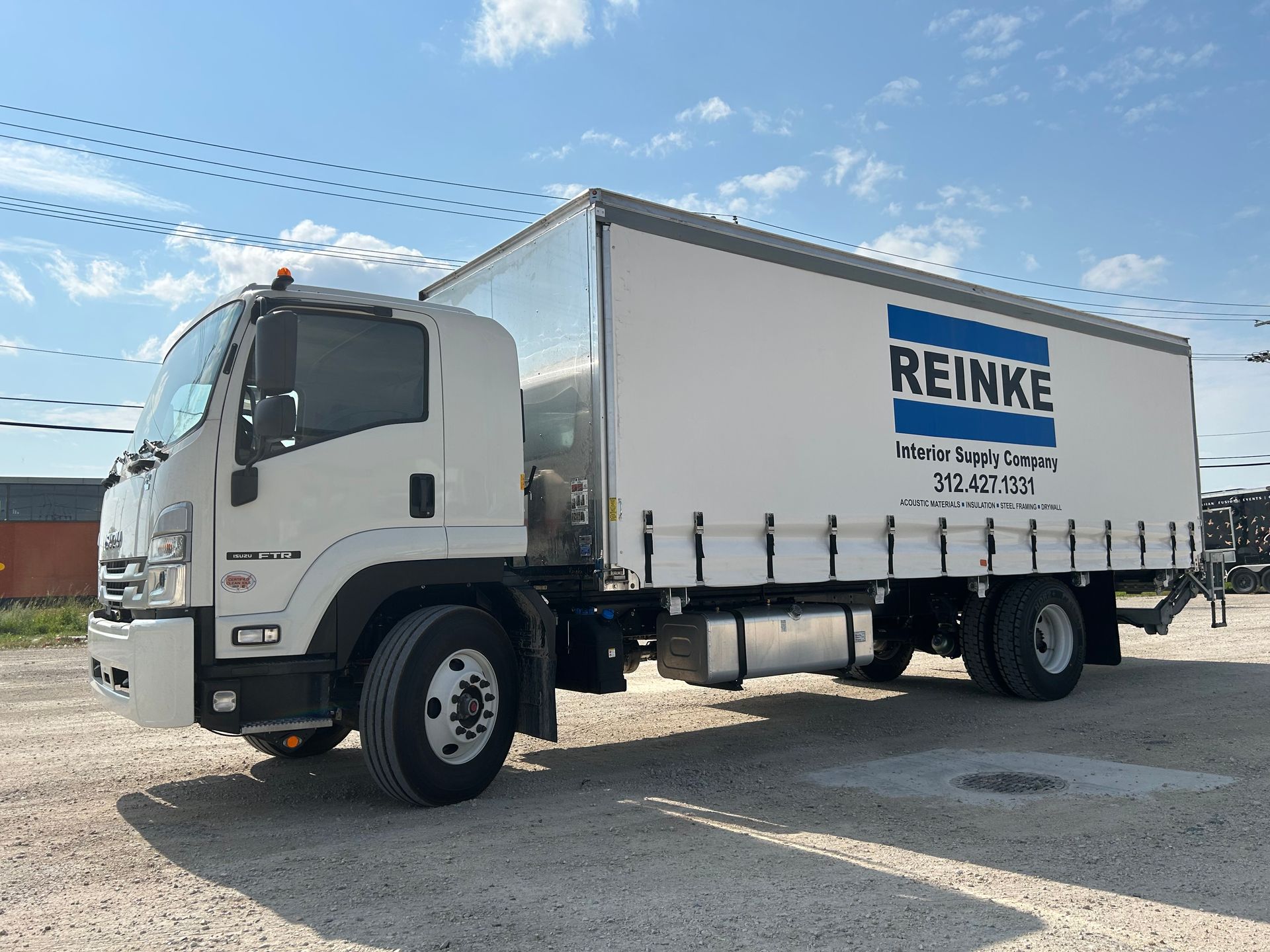 Curtain Sider Truck Bodies | International Truck Bodies