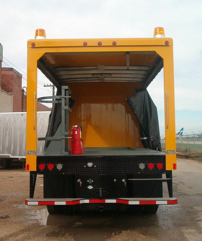 Curtain Sider Truck Bodies | International Truck Bodies