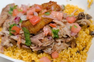 Puerto Rican Food Lechon