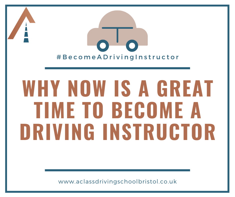 Why now is a great time to become a driving instructor