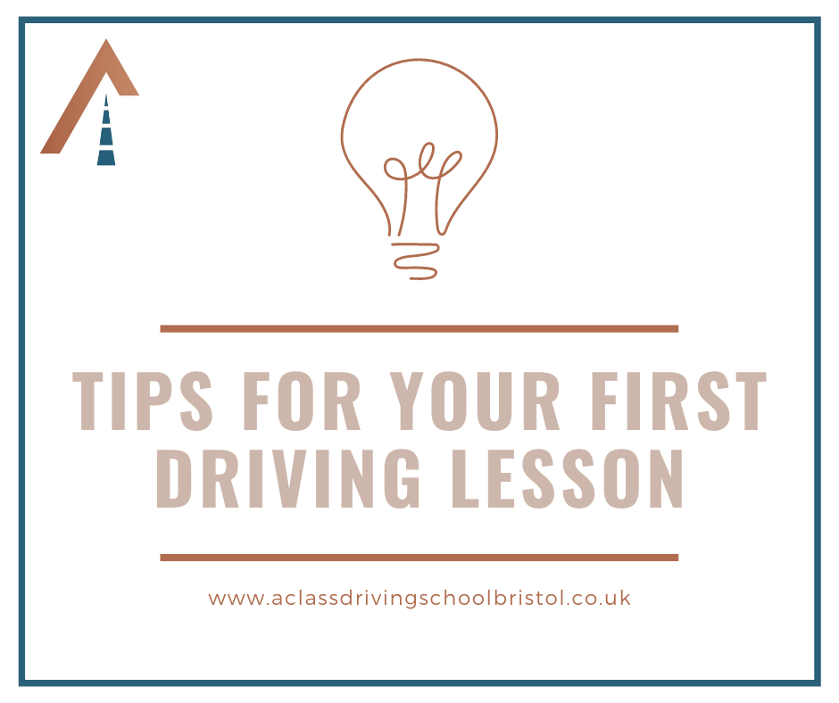 Tips for your first driving lesson