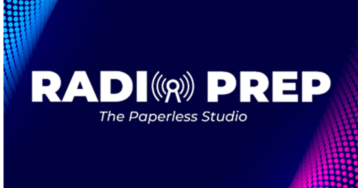 Radio Station Management Tool Radio Prep