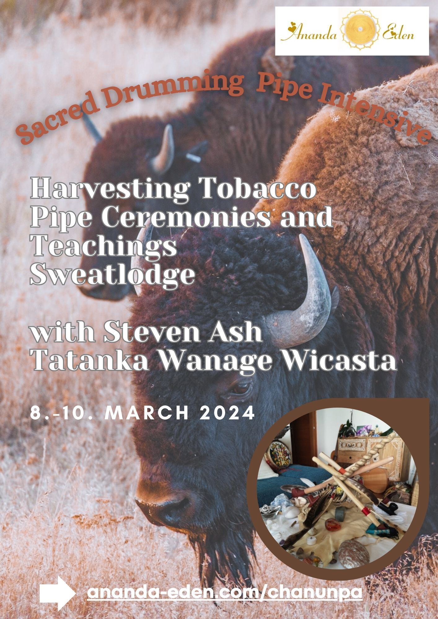 Sacred Drumming Pipe Intensive