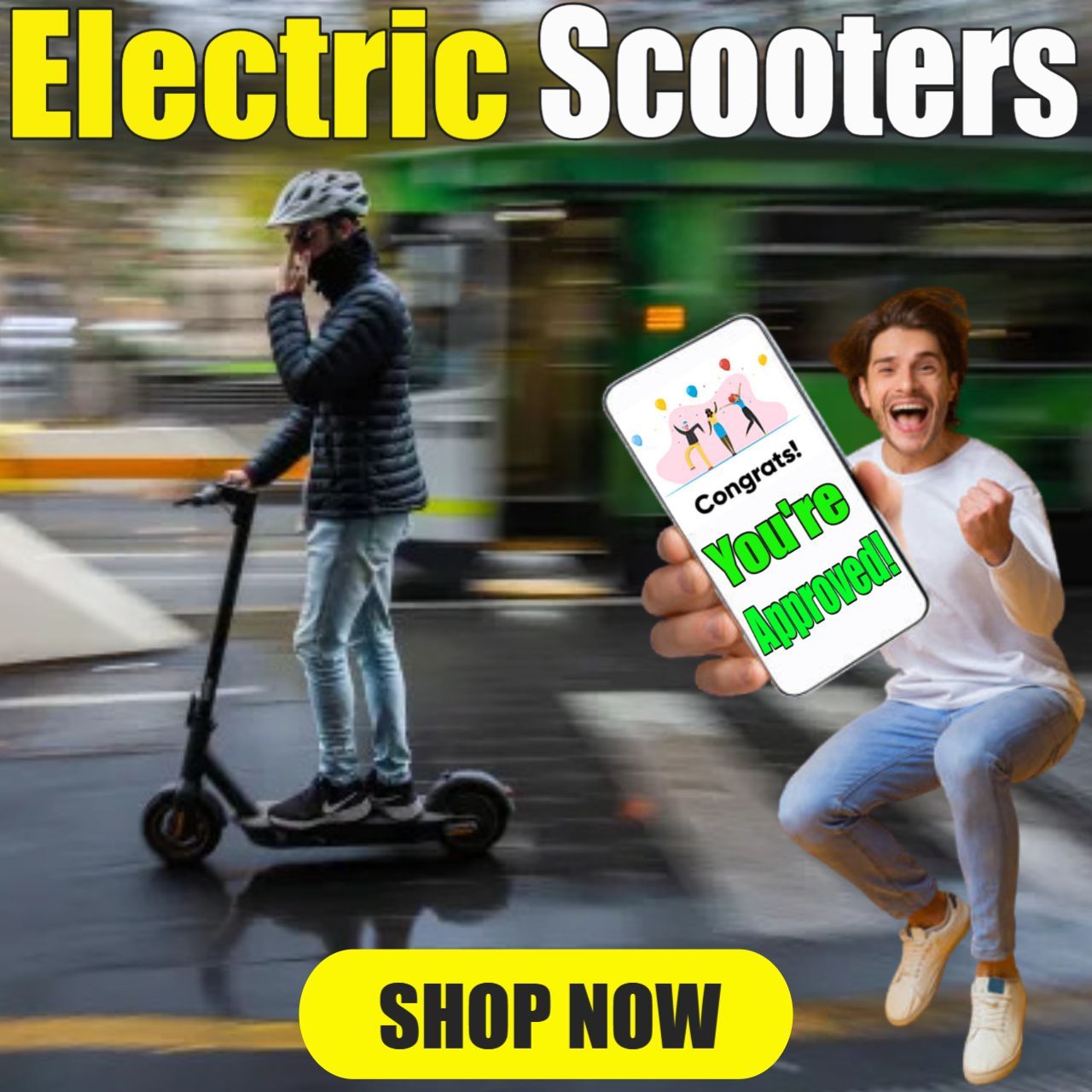 EV Lightning 60V 2400W Electric Scooter | Tire Discount