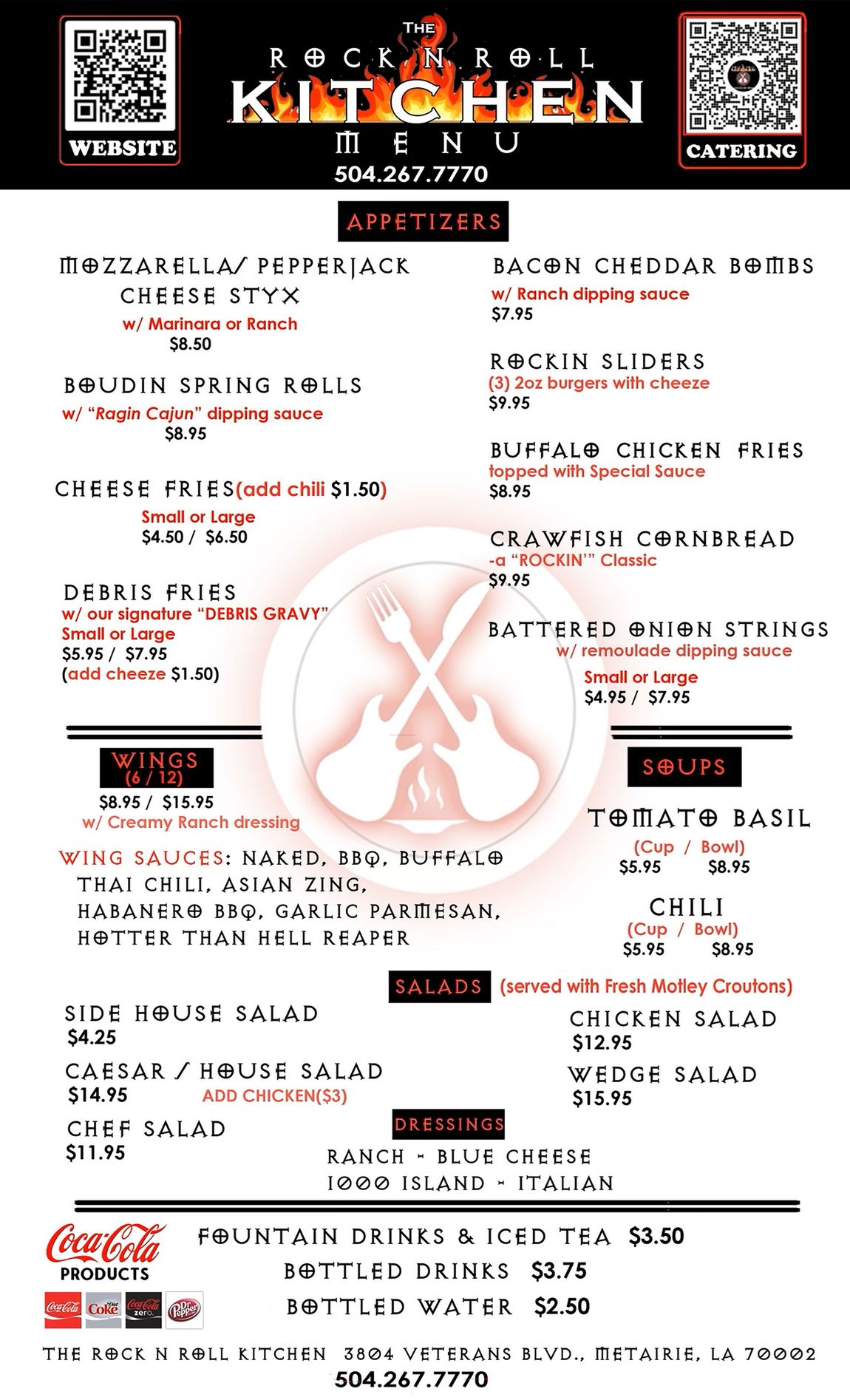 The Rock N Roll Kitchen Restaurant and Catering