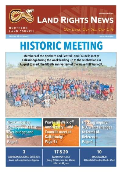 Land Rights News Northern Edition October 2016