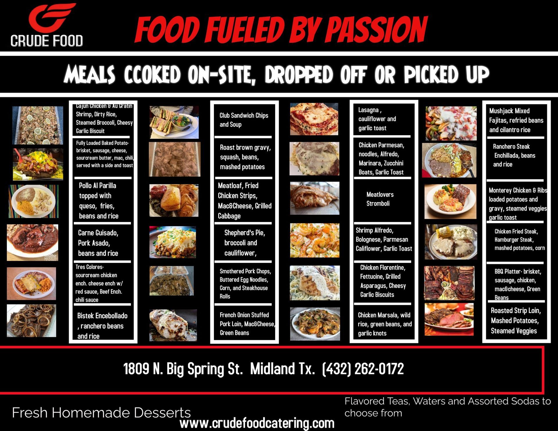 Barbecue Catering Services | Crude Food BBQ | Midland, TX