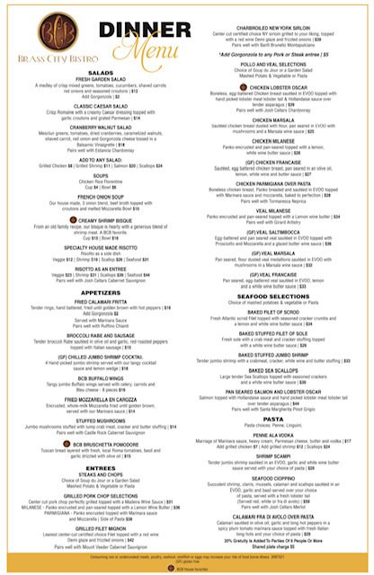 Brass City Bistro