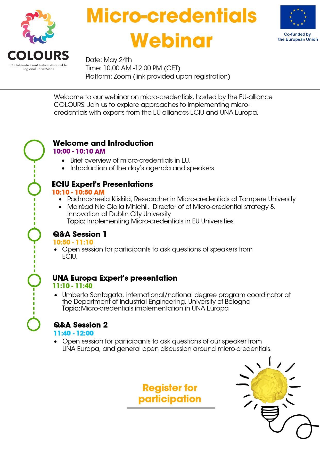 Join an informative seminar on microcredential courses