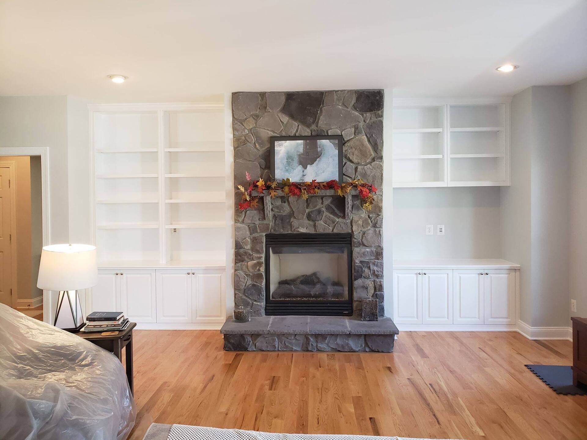 Custom Fireplaces and Custom Cabinets in NoVA.