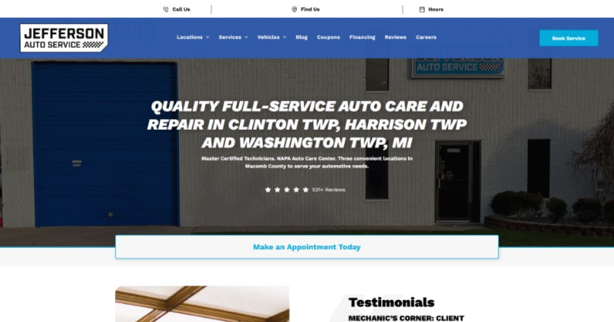 Fleet Service / Fleet Repair | Jefferson Auto Service | Harrison ...