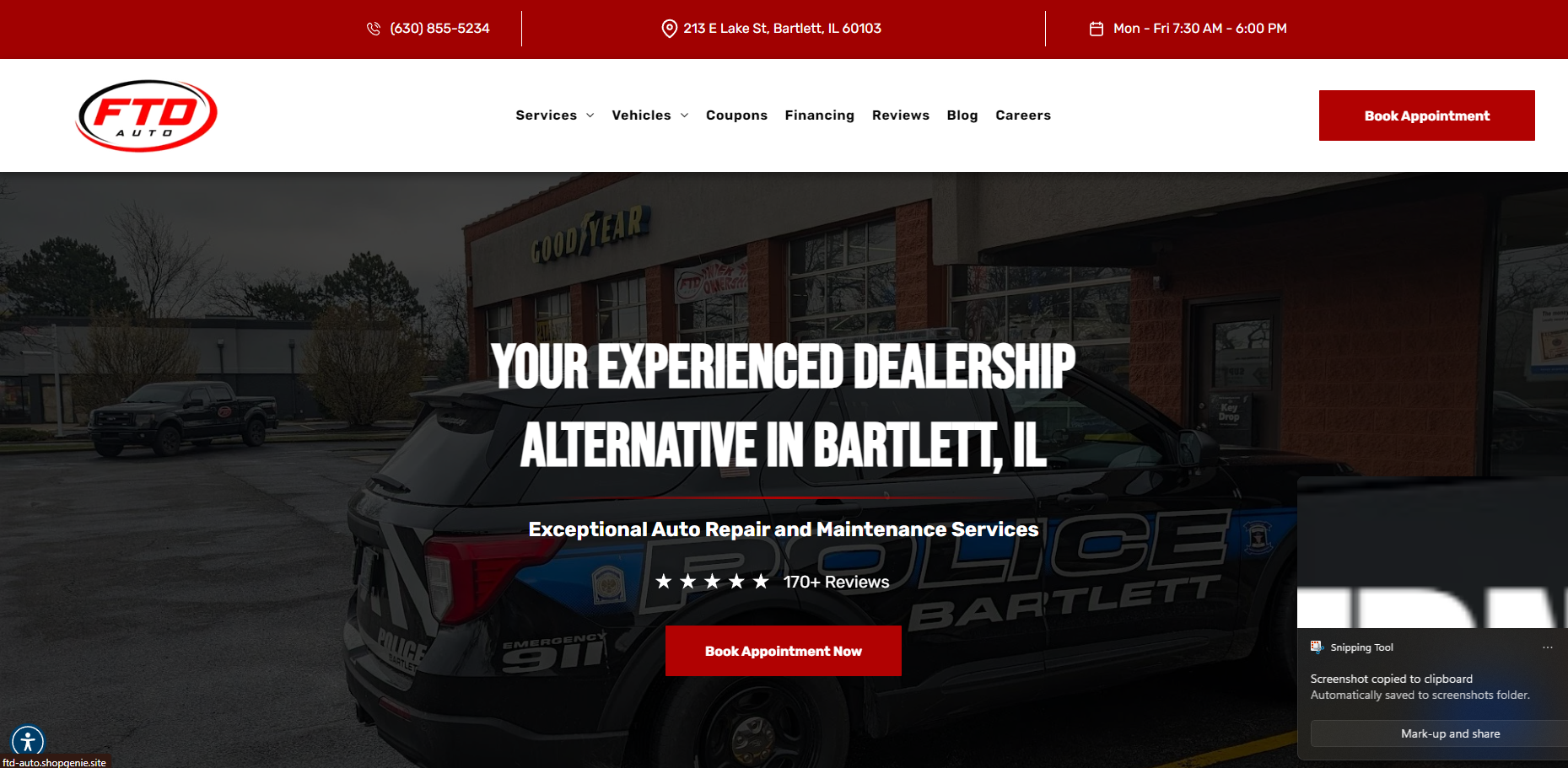 Tire Services in Bartlett, IL | FTD Auto - Bartlett