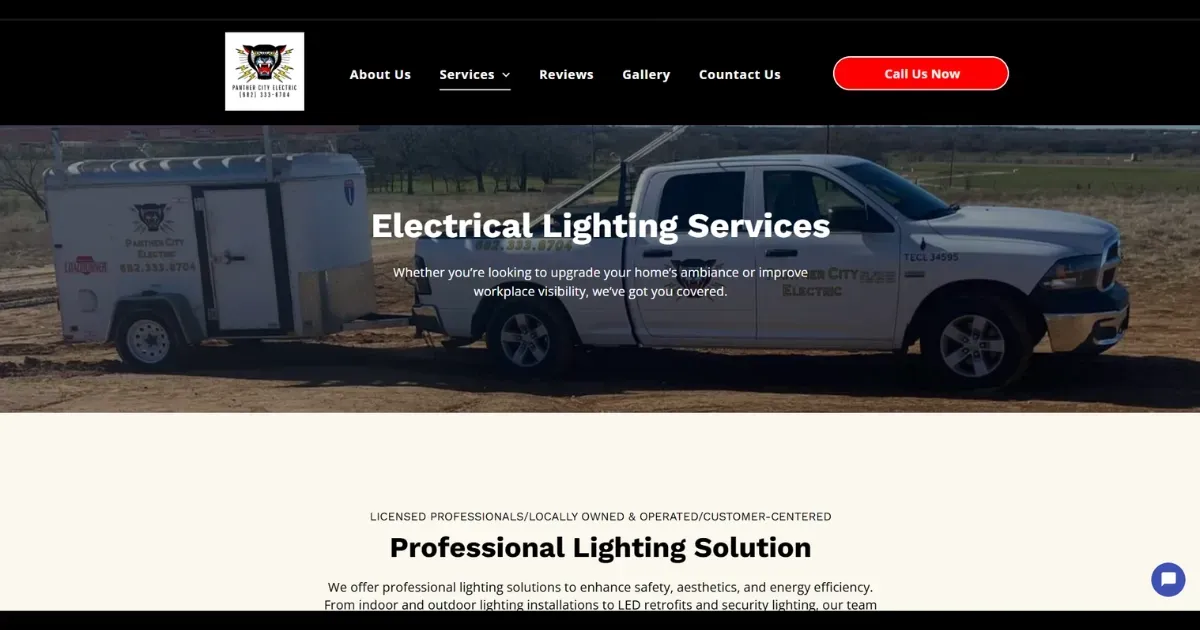 Professional Lighting Services in North Texas