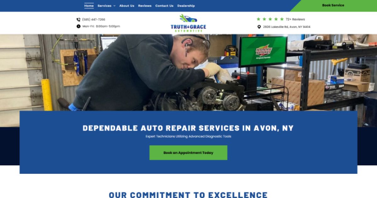 Truth and Grace Automotive | Auto Repair in Avon, NY