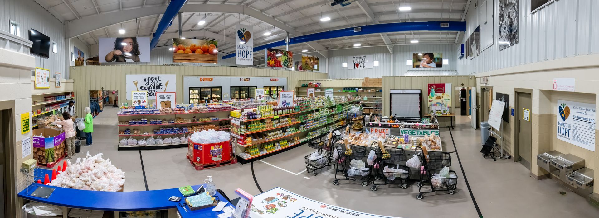 Market to HOPE (Help Other People Eat)