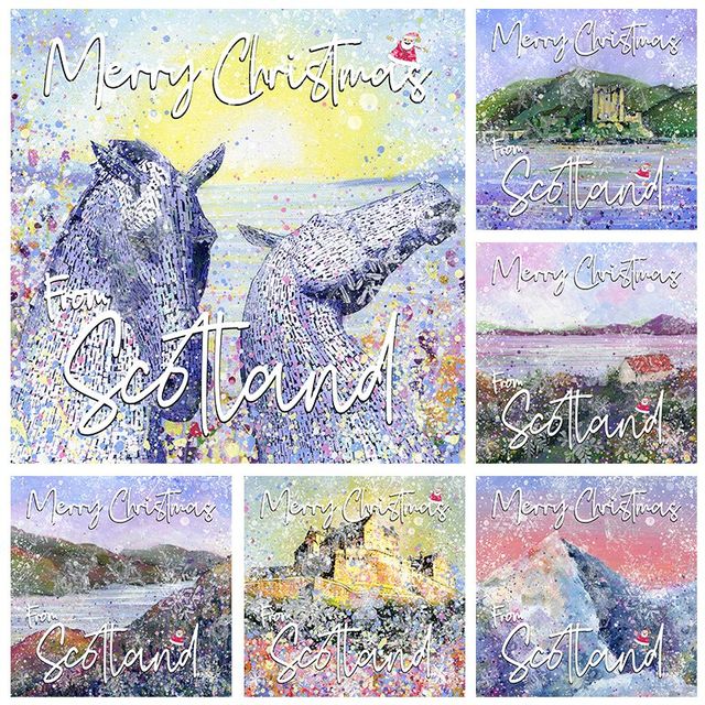 Scottish Christmas Cards Christmas Cards Scottish Island Gifts