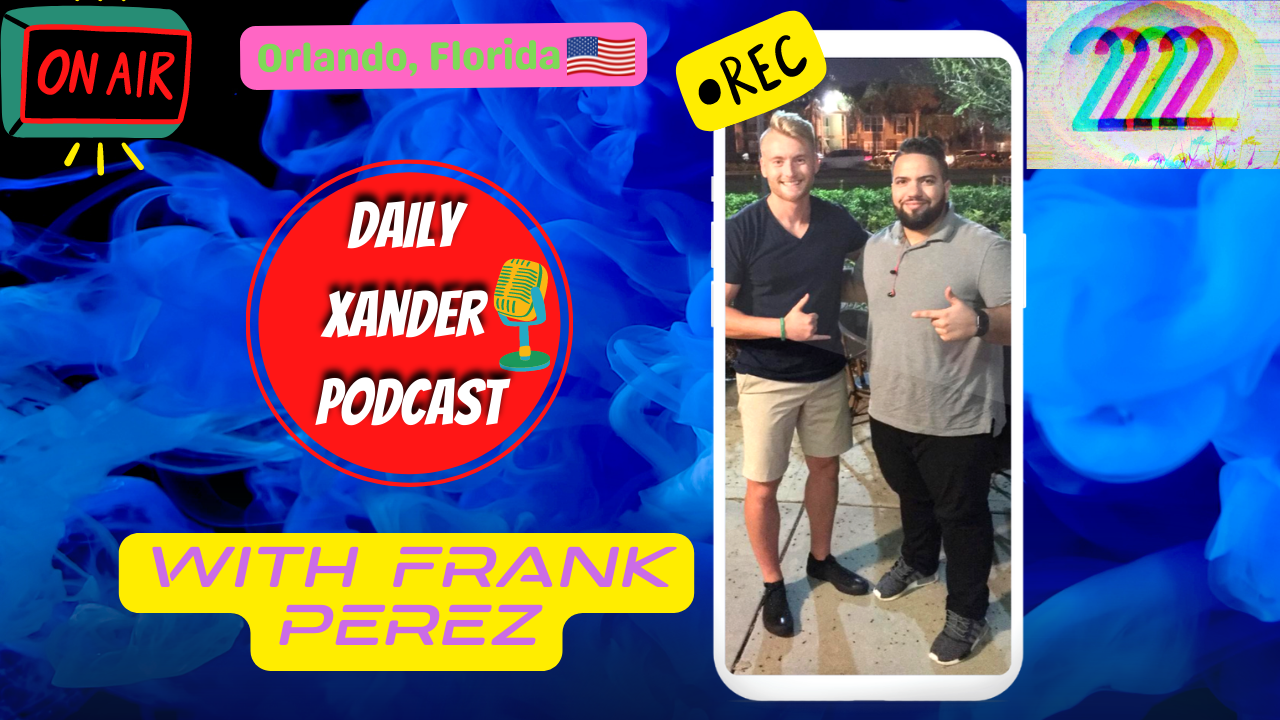 In Orlando, Florida🇺🇸 with Frank Perez having a conversation.
