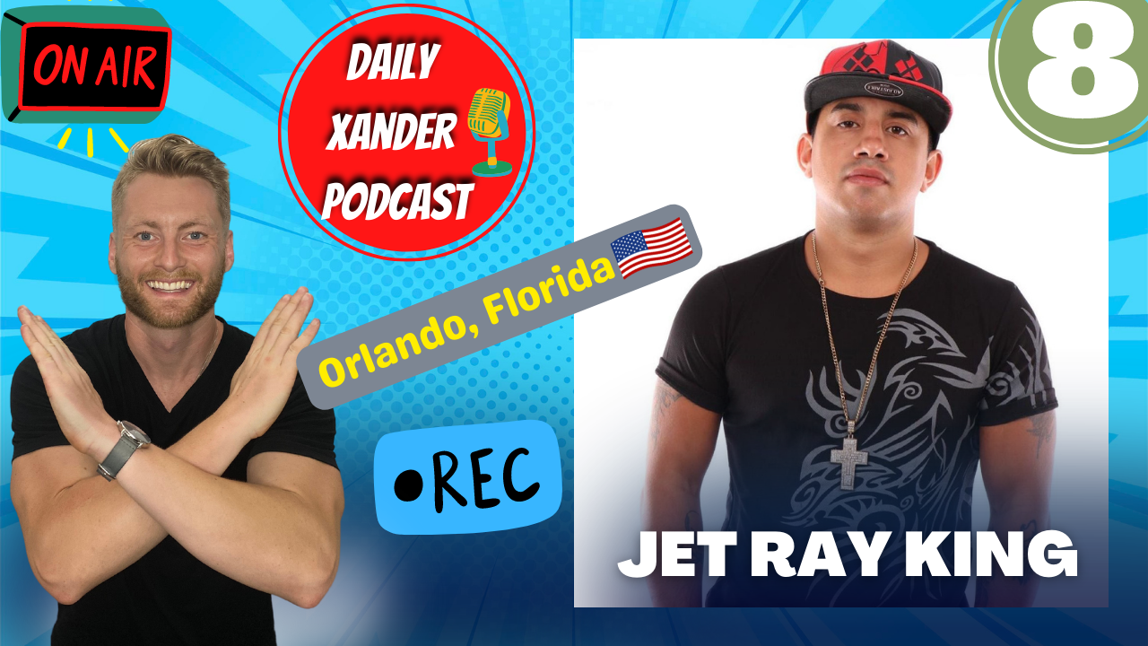 In Orlando, Florida🇺🇸 having a conversation with Jet Ray King.