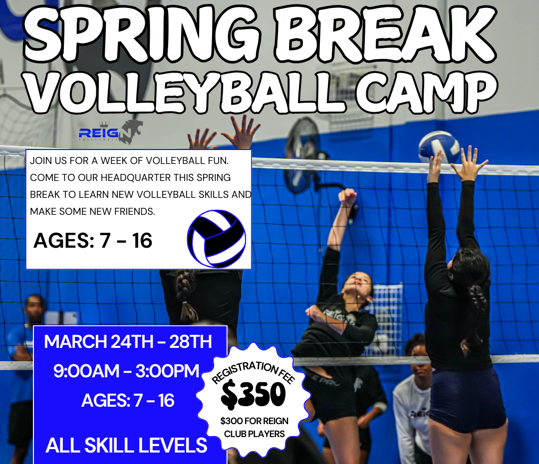 Spring Break Volleyball Camp 2025