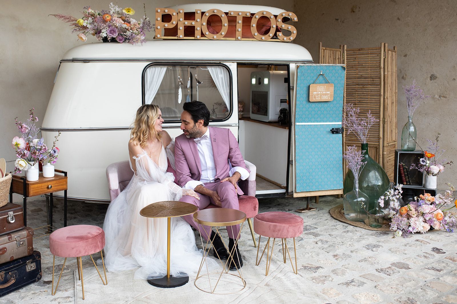 Caravane Photobooth WanderlustBooth | Galerie