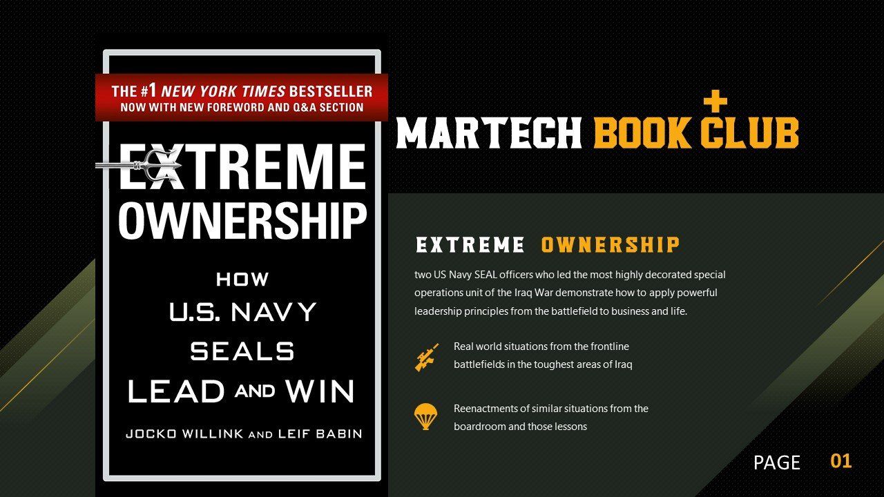 MarTech Book Club: Extreme Ownership
