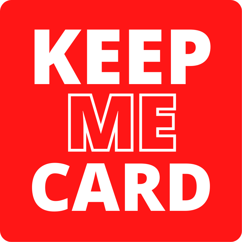 The KEEP ME CARD provides local residents with trusted tradespeople