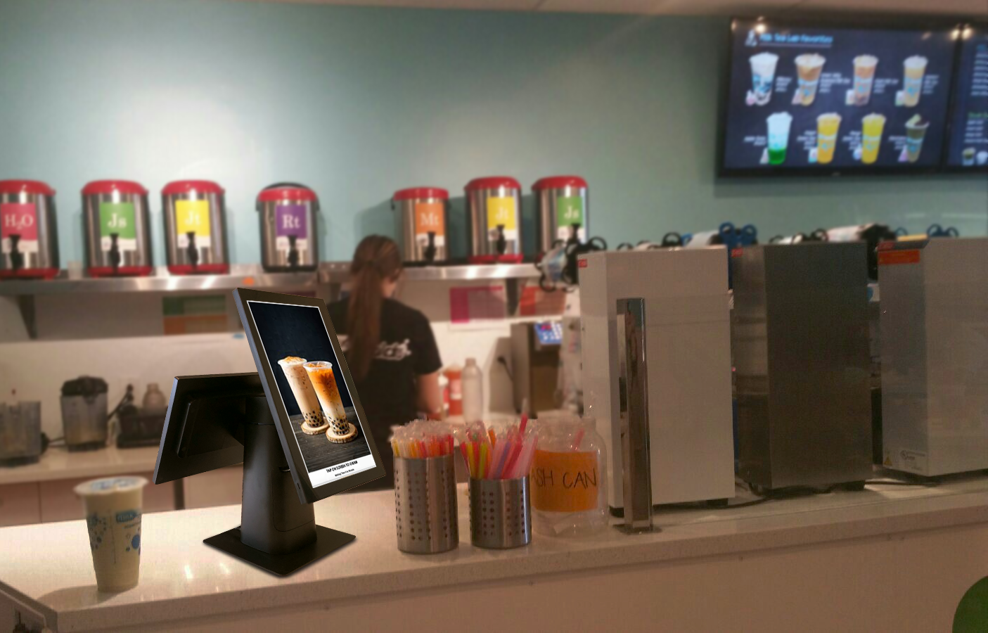 iMakan Hybrid Self Ordering Kiosk