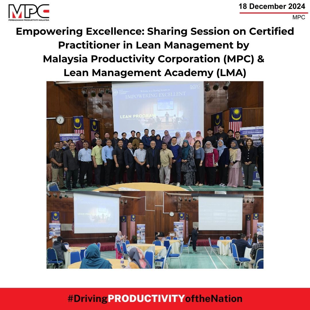 Empowering Excellence Sharing Session on Certified Practitioner in Lean ...