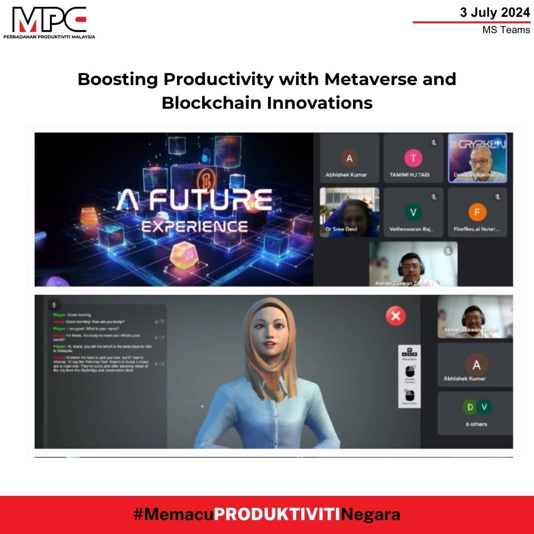Boosting Productivity with Metaverse and Blockchain Innovations