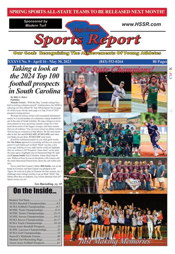 High School Sports Report