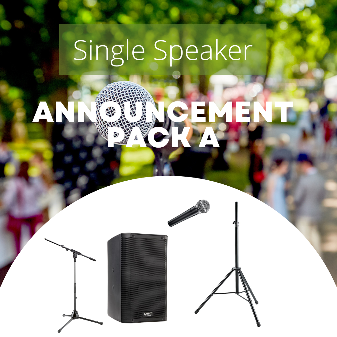 Audio Equipment Rental Packages | Barrie