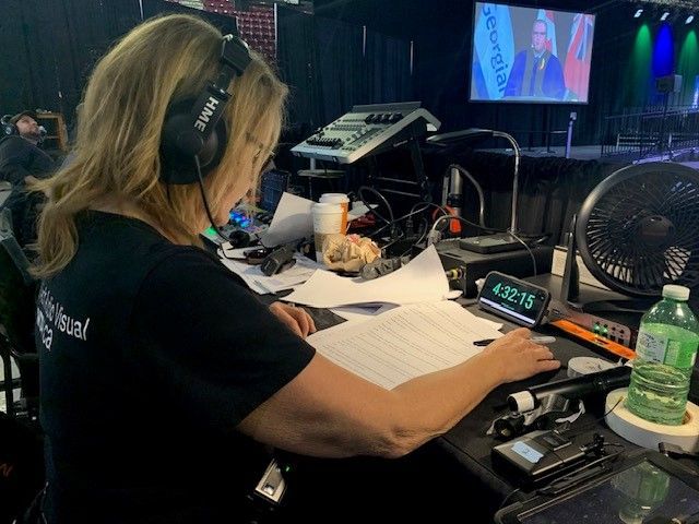 Theater Stage Manager Lighting