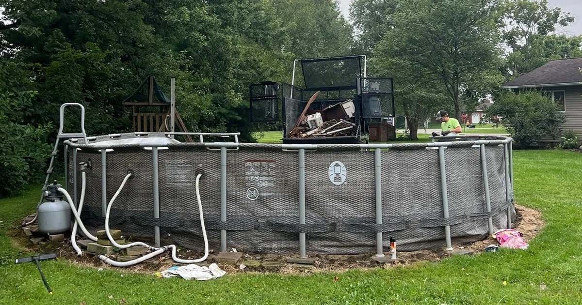 Pool Demolition and Removal Services | Stache Junk Removal