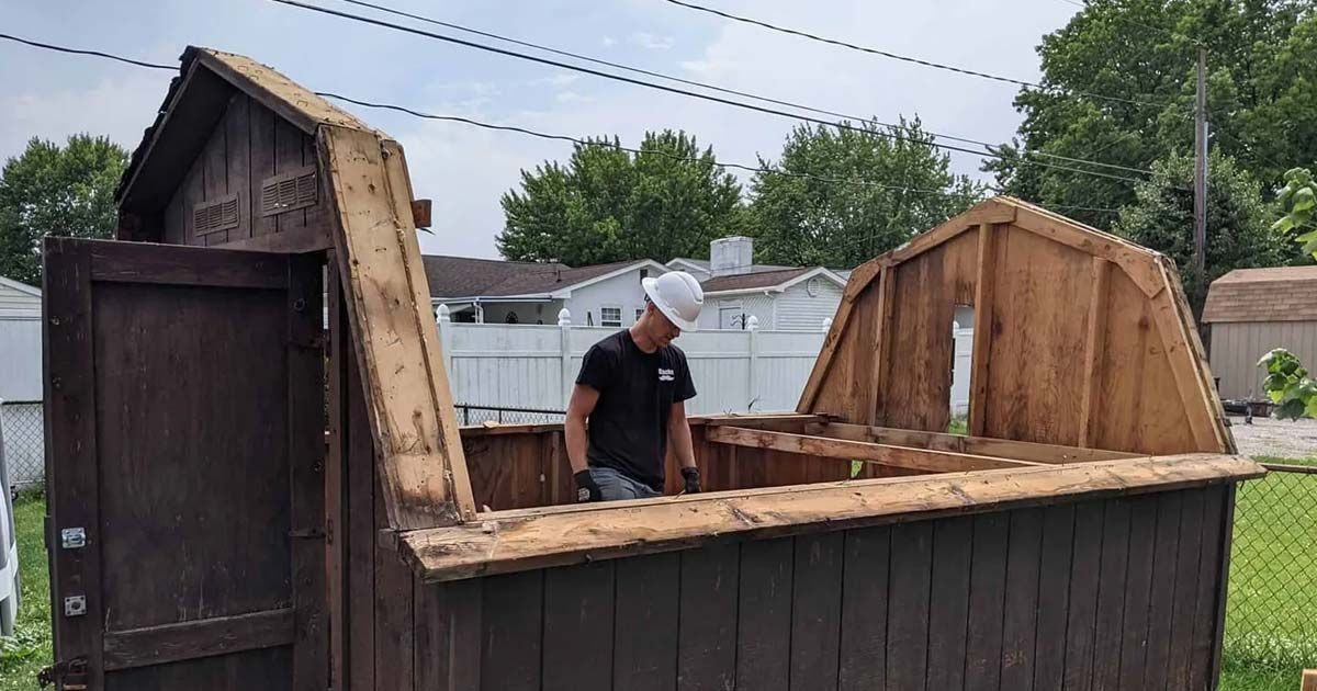 Shed Demolition and Removal Services in Central Ohio