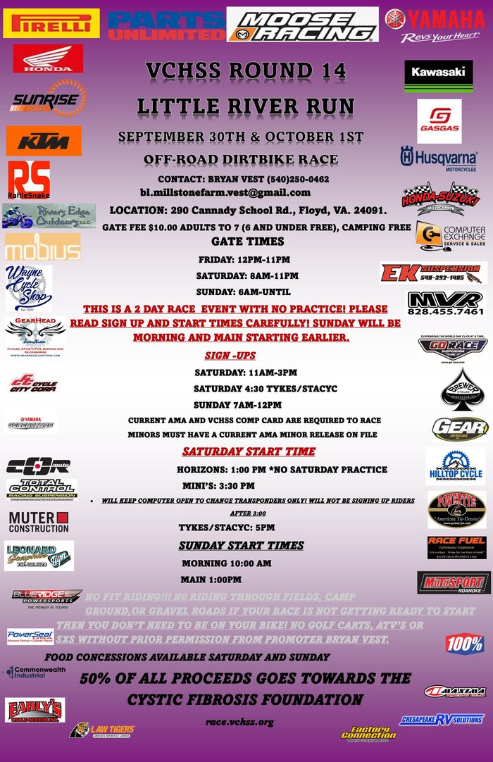 VCHSS Racing - Virginia Championship Hare Scramble Series