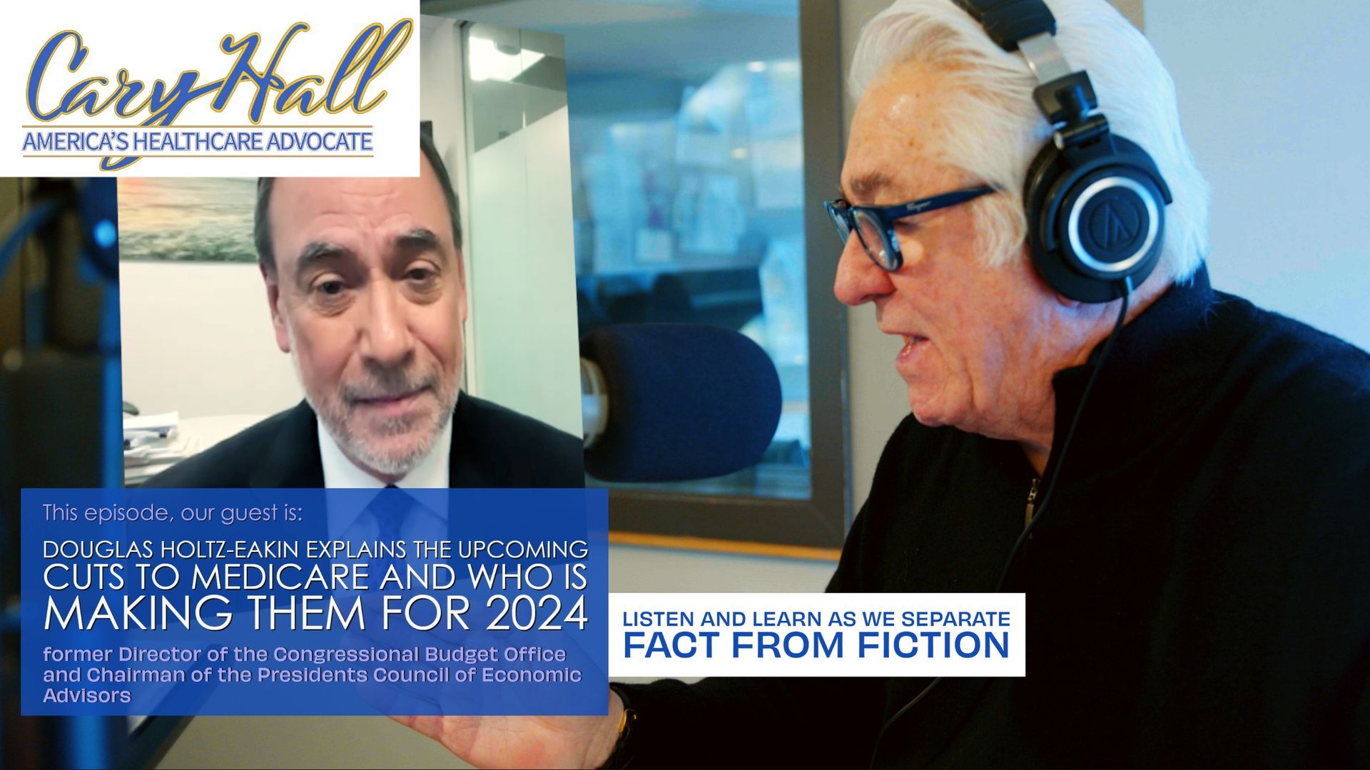 Guest Douglas Holtz-Eakin, former CBO Director and Chairman of the ...