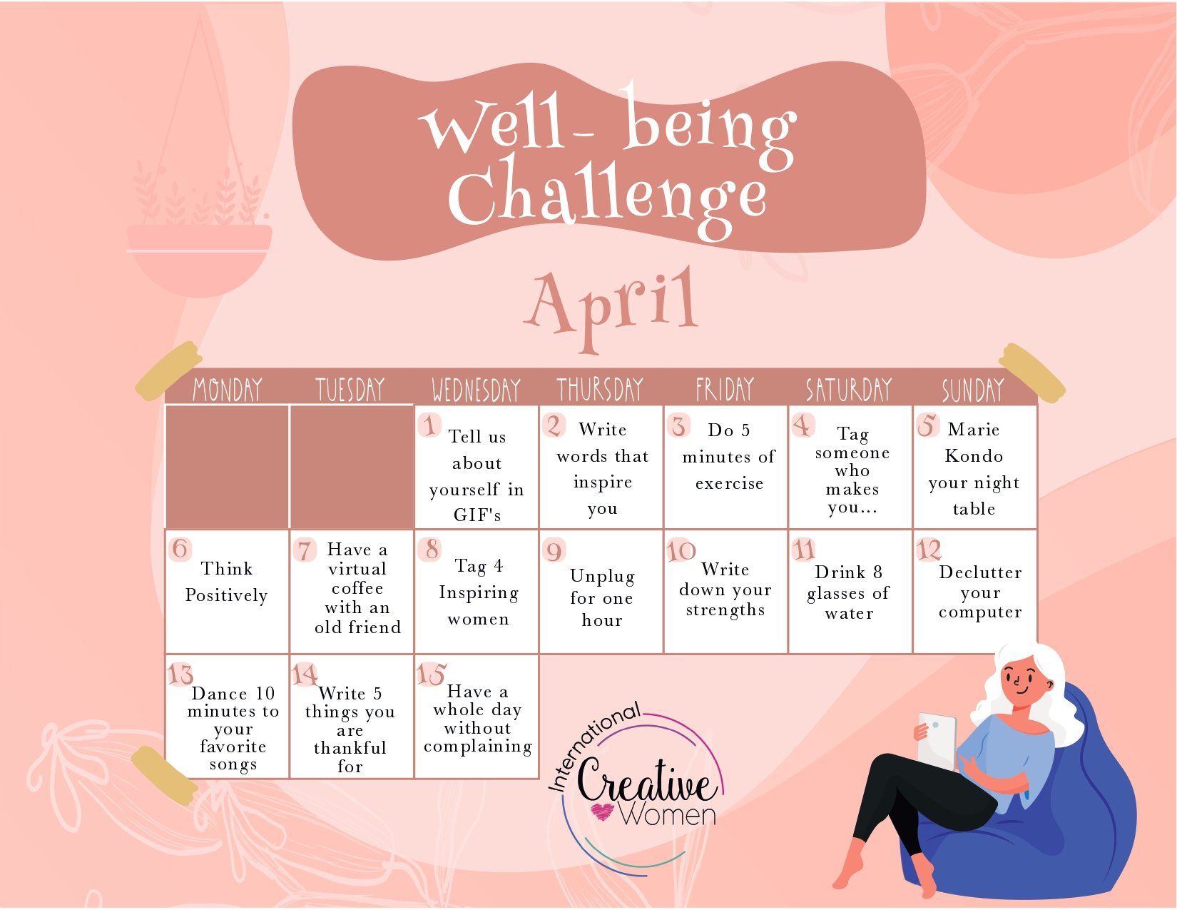15 Days Well-being Challenge